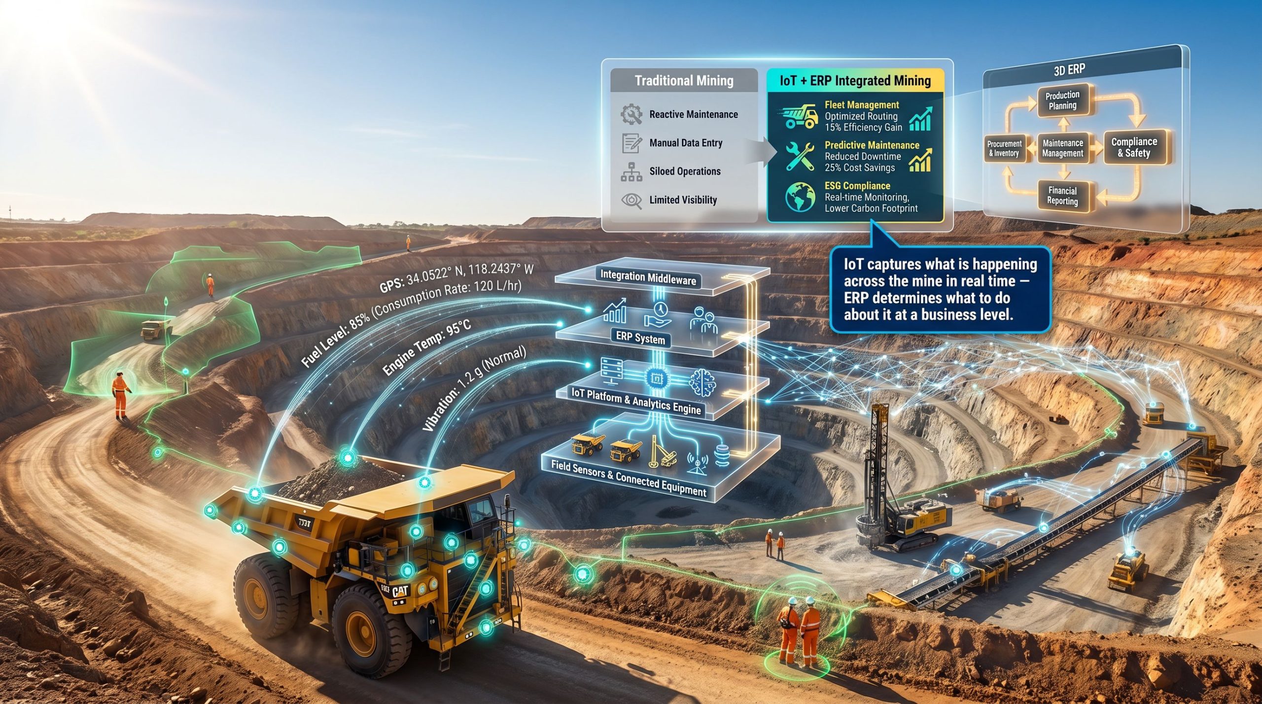 IoT & ERP in Mining Digital Transformation