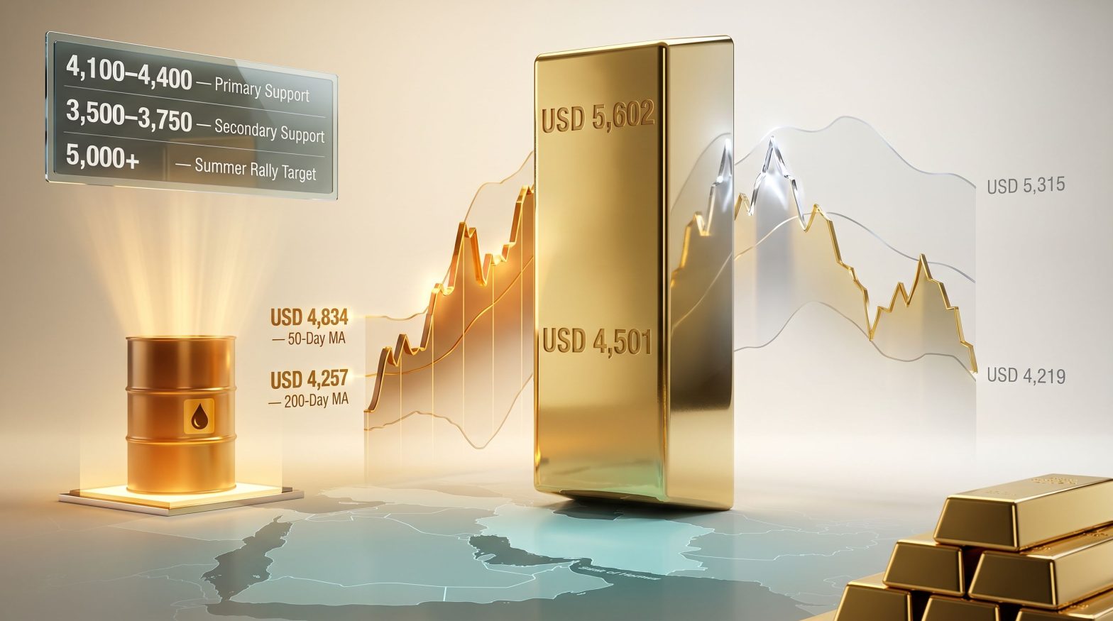 Gold in the Shadow of the Oil Price Shock 2026