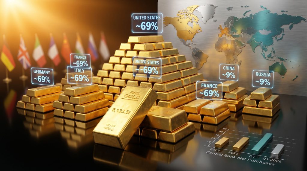 Gold Reserves by Country Rankings 2026