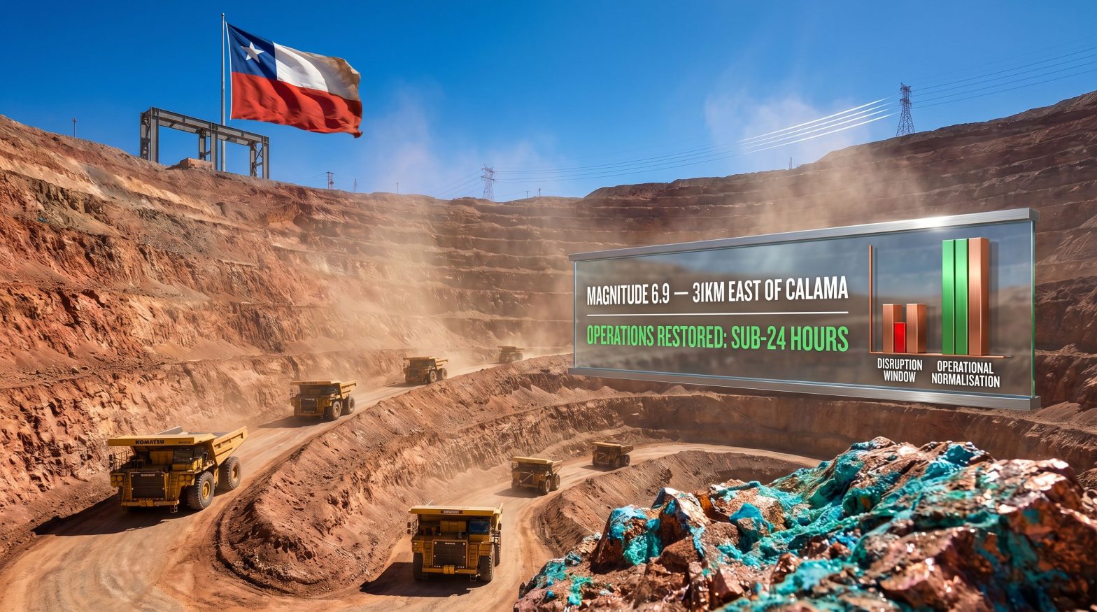 Codelco Operations Normal After Chile Earthquake