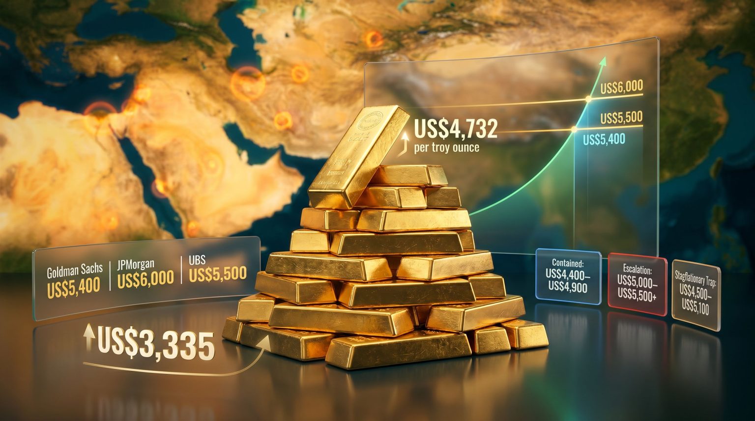 Gold Price Forecast Amid Middle East Conflict 2026