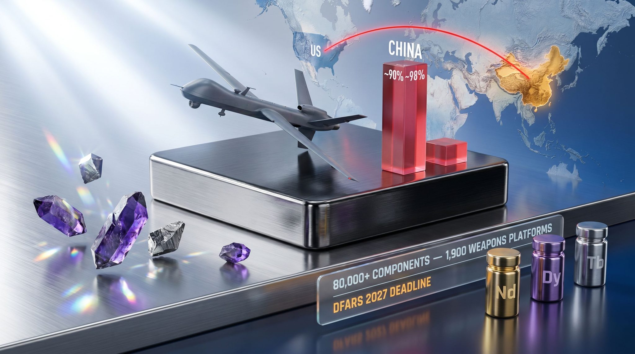 Pentagon Drone Rare Earth Magnets & China Supply Chain