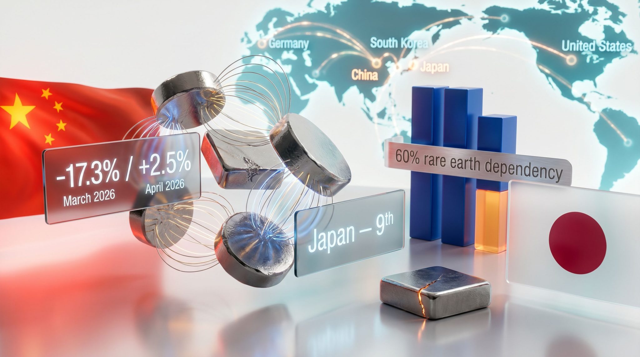 China Rare Earth Magnet Exports to Japan: 2026 Crisis