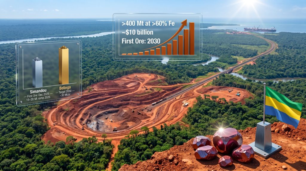 Belinga Iron Ore Project in Gabon: 2030 Outlook