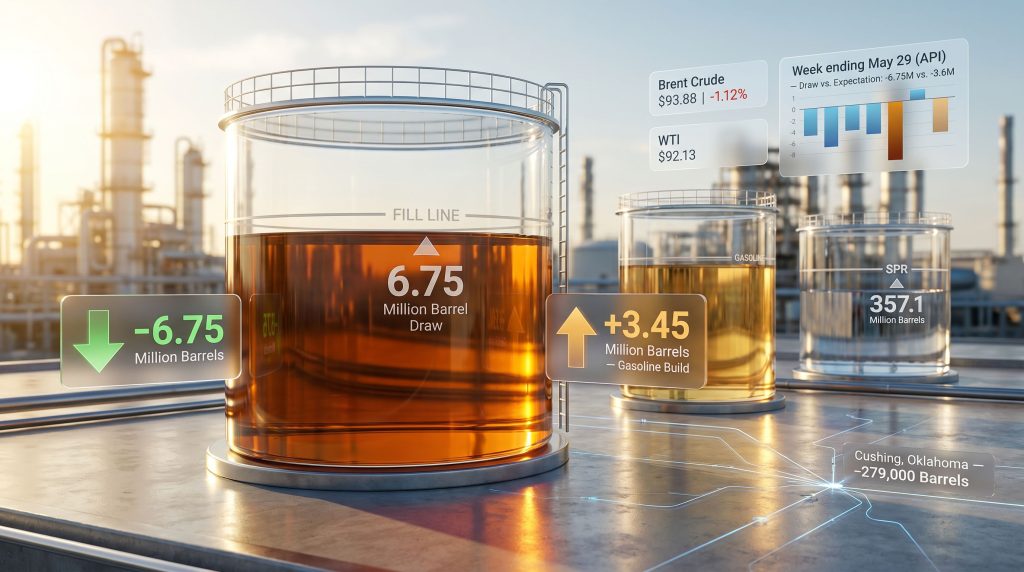 US Crude Oil Inventories & Gasoline Build Explained
