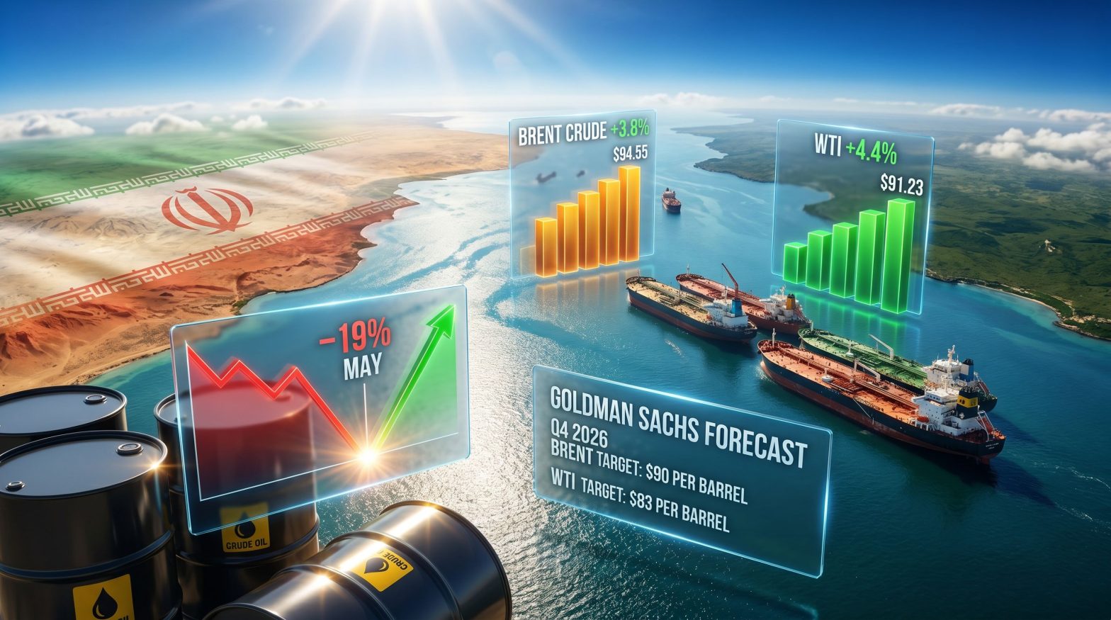 Oil Prices Rise on Iran-US Strikes & Lebanon Conflict