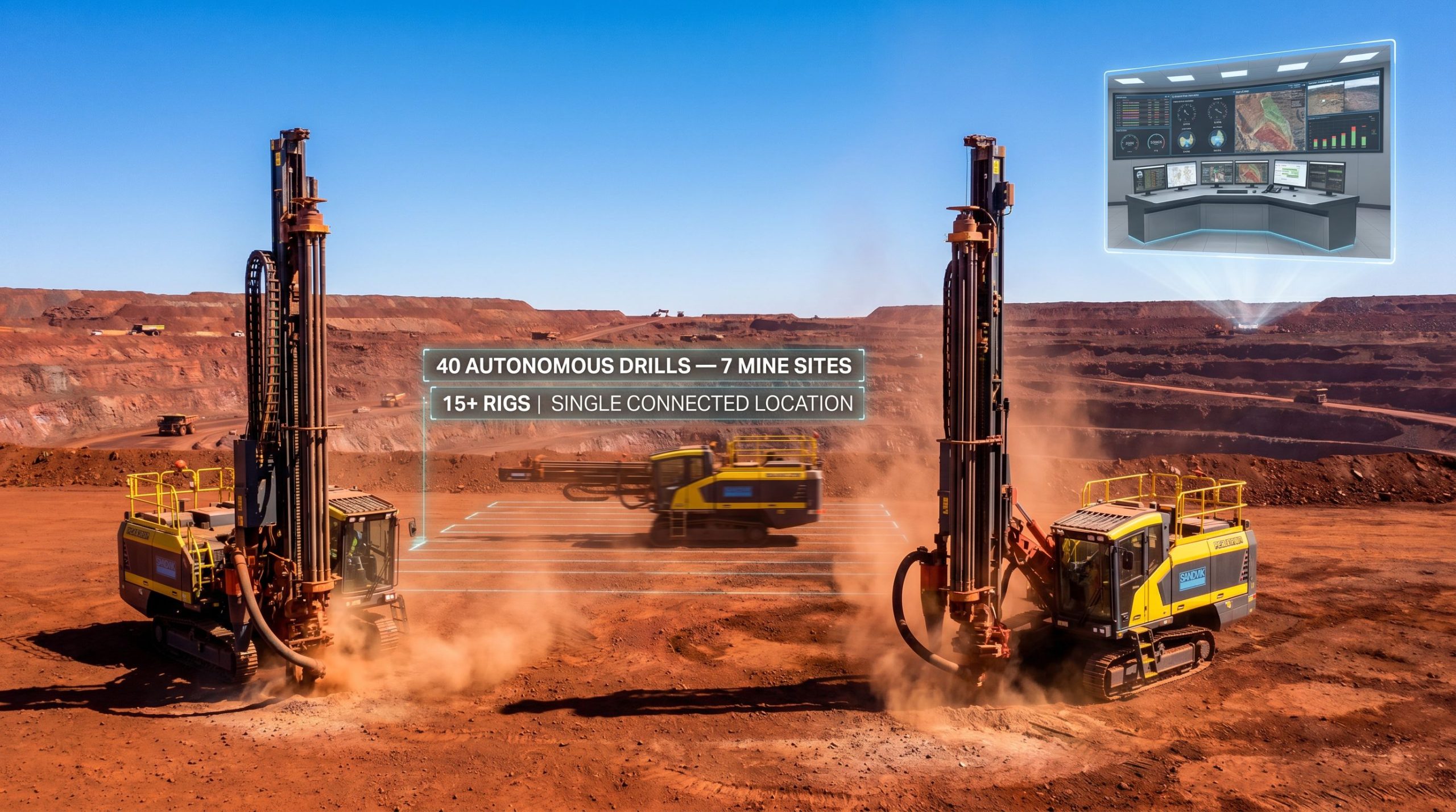 Sandvik & Rio Tinto Autonomous Open-Pit Drilling