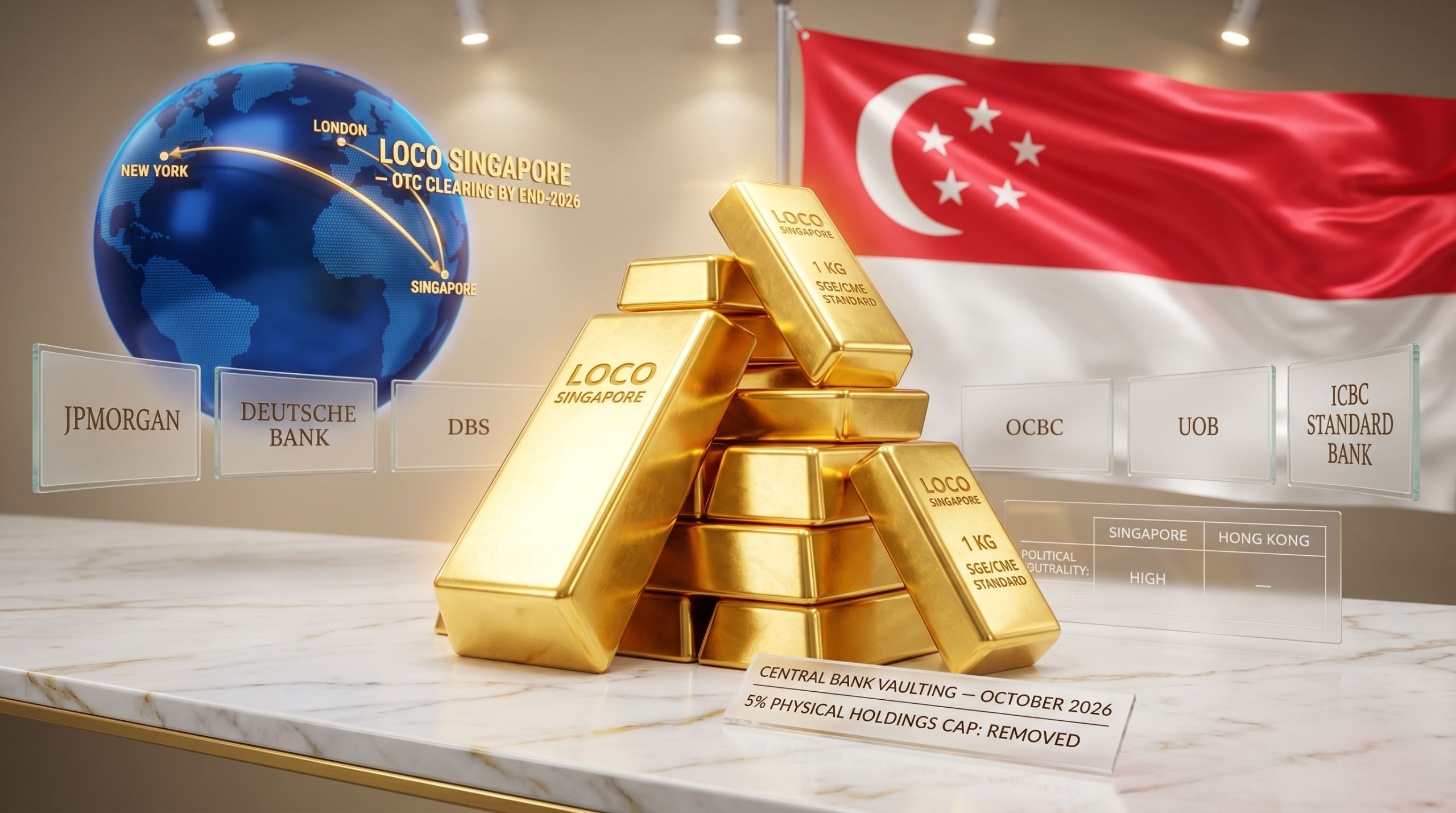 Singapore Gold Clearing Hub: Asia's New OTC Market