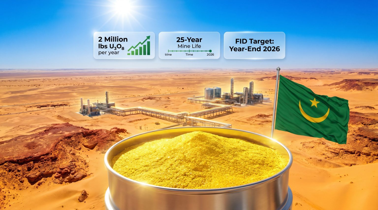 Aura Energy Tiris Uranium Mine FID 2026