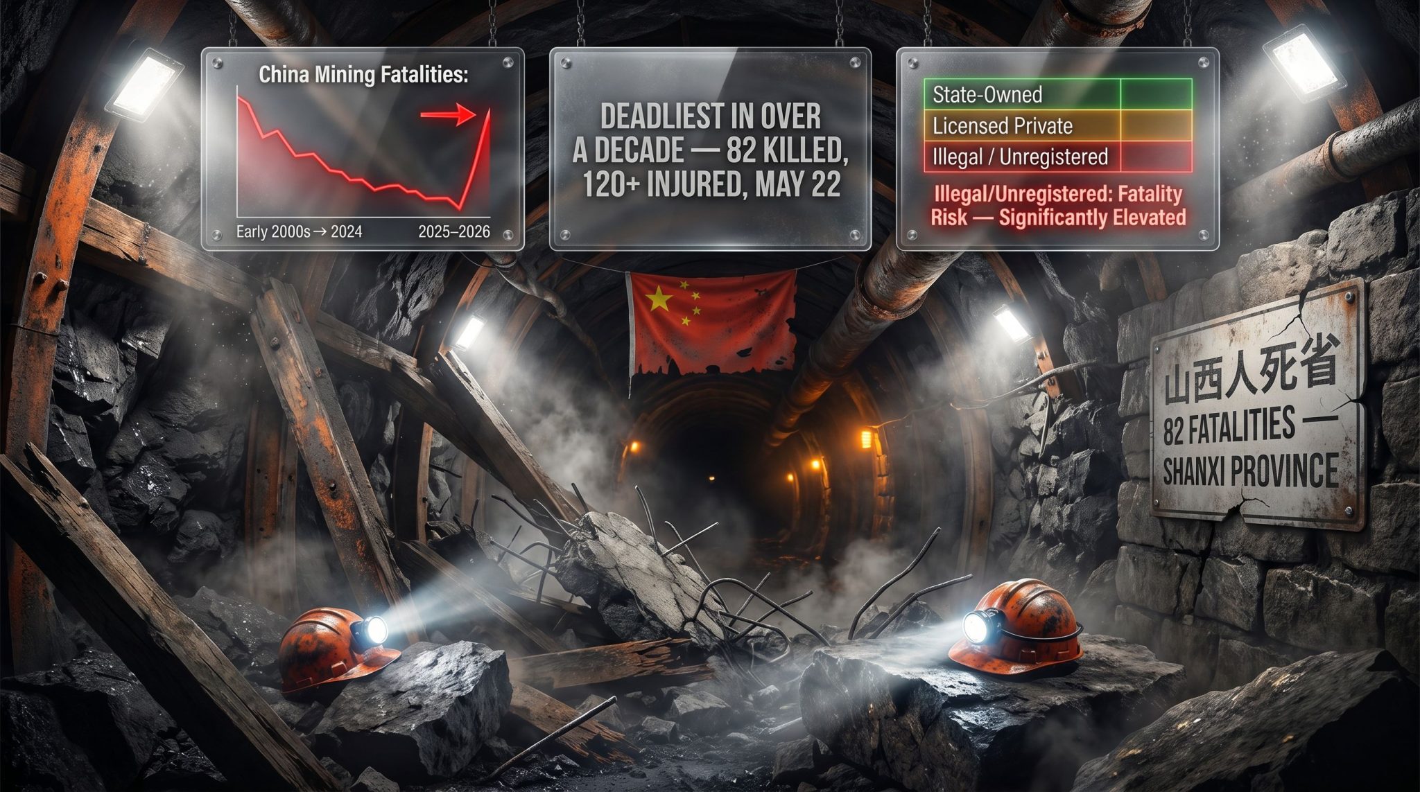 China Mine Collapse Kills Five After Shanxi Blast