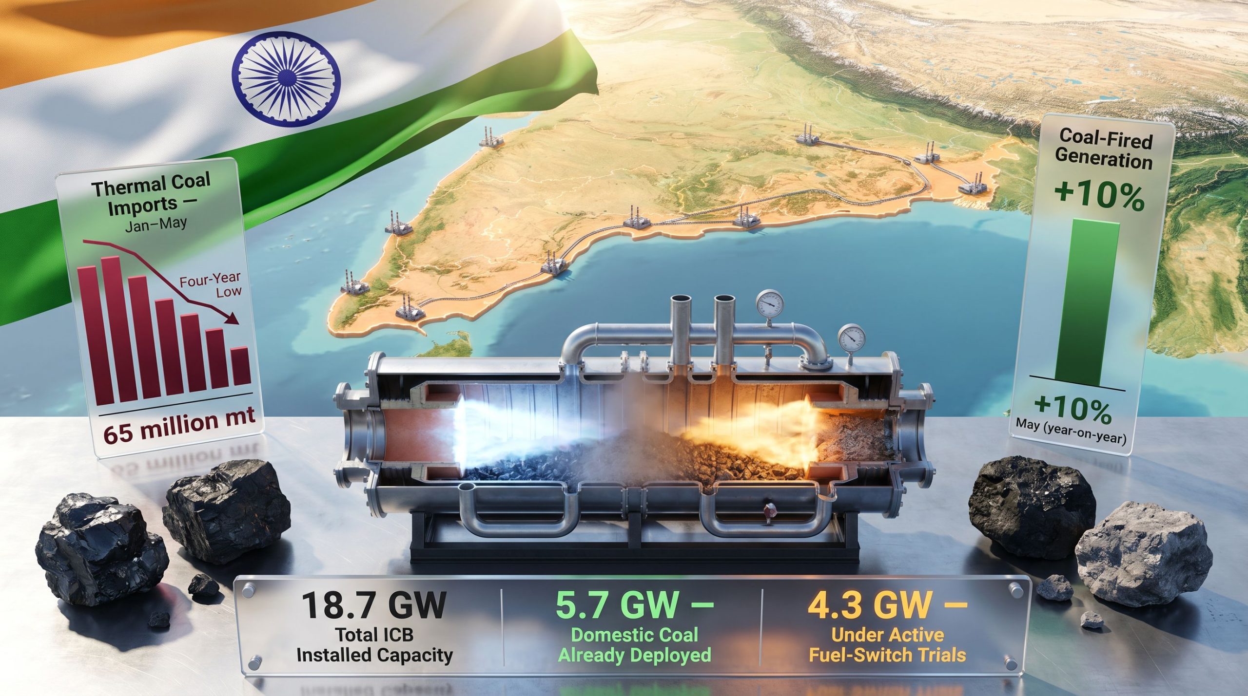 India Domestic Coal Use in Import-Based Power Plants