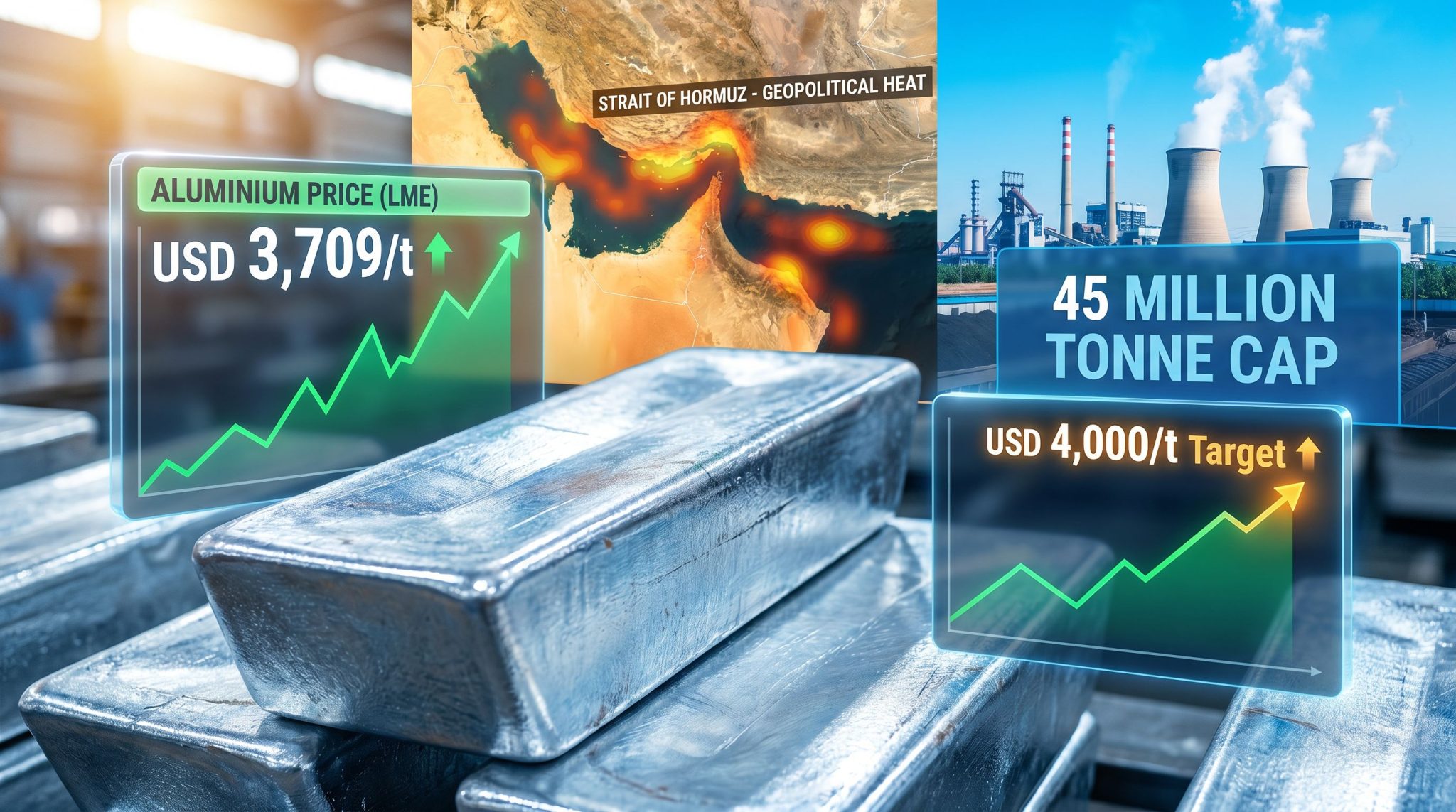 Aluminium Price Rally: Middle East Crisis & China Cap