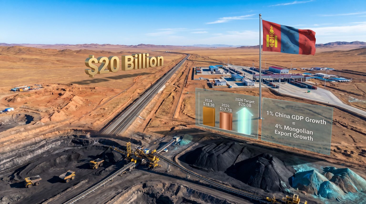 Mongolia China Trade Ties: The $20B Dependency