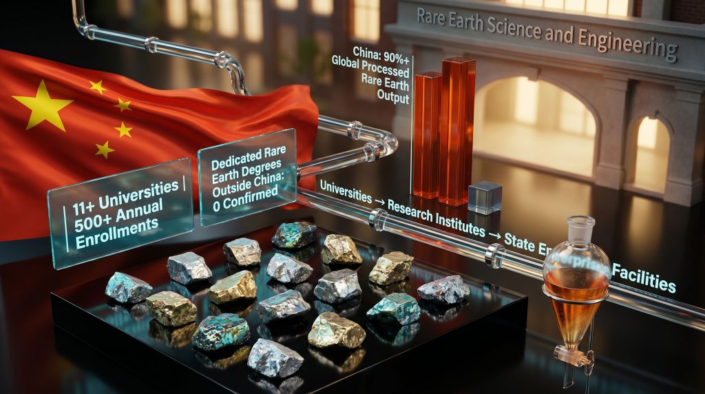 China Rare Earth Education System: Strategic Edge