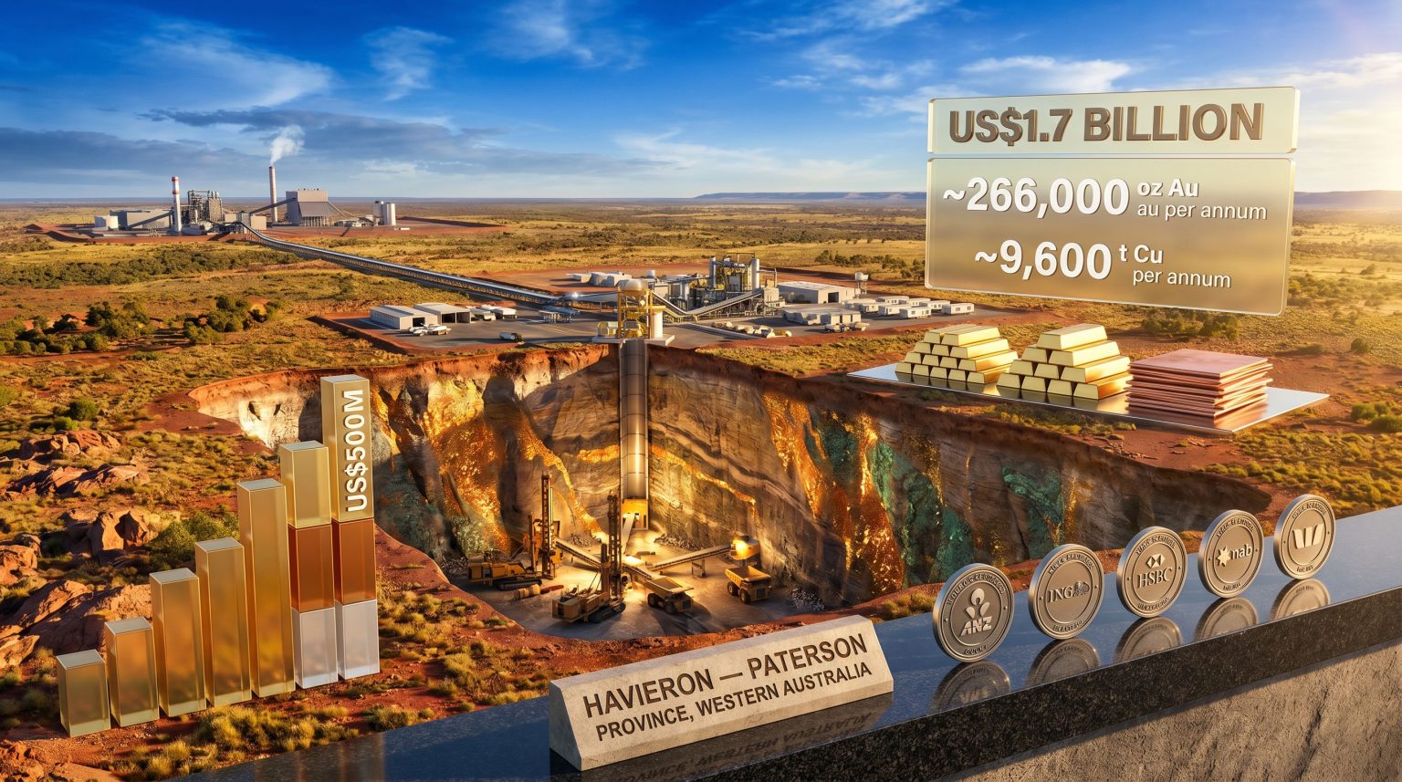 Greatland Havieron FID & $500M Debt Facility