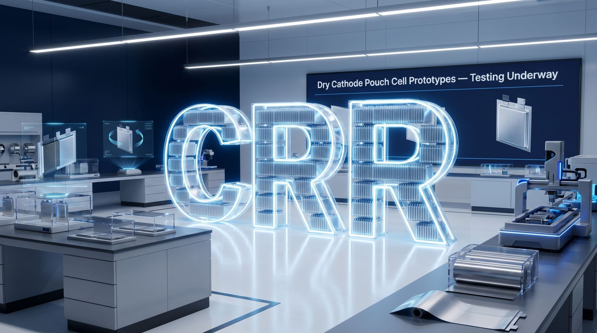 Critical Resources CRR Solid-State Pouch Cell Milestone