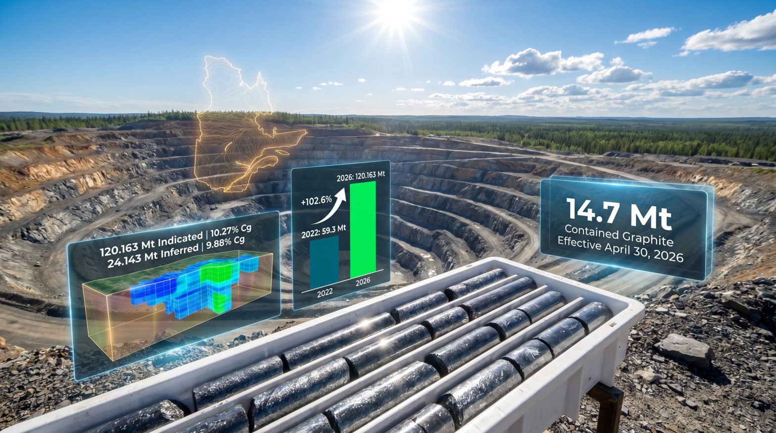 Lac Tétépisca Graphite Project Resource Estimate 2026