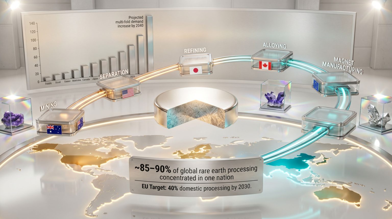 Rare Earth Supply Chain Diversification: Key Gaps