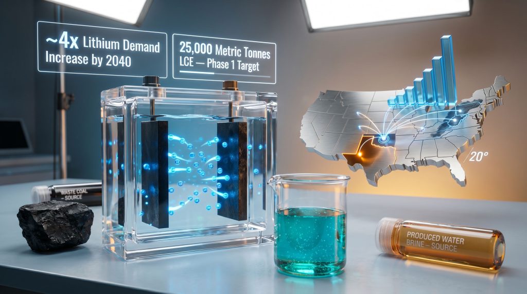 Stardust Power DOE Lithium Extraction From Waste Streams