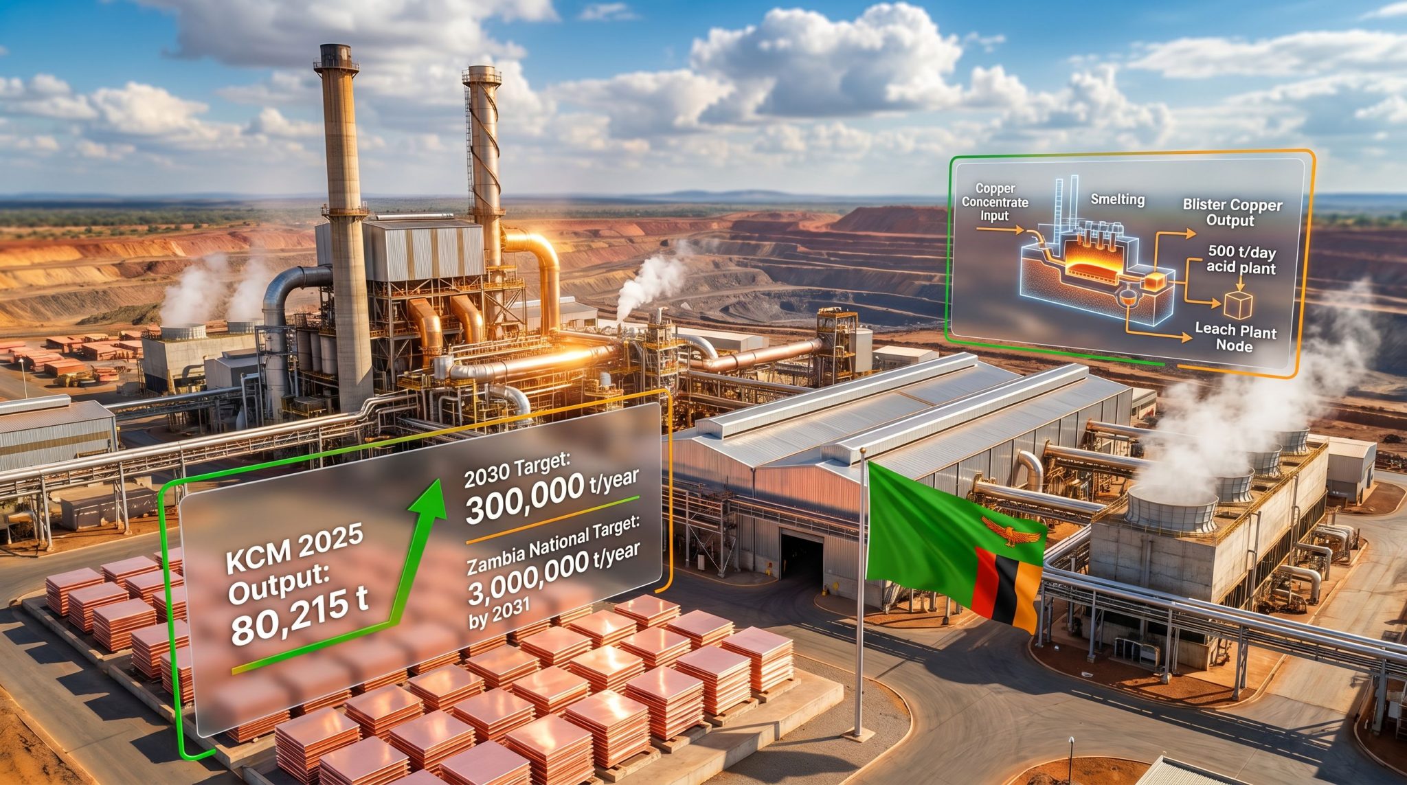 Vedanta Zambia Copper Smelter Shutdown 2026