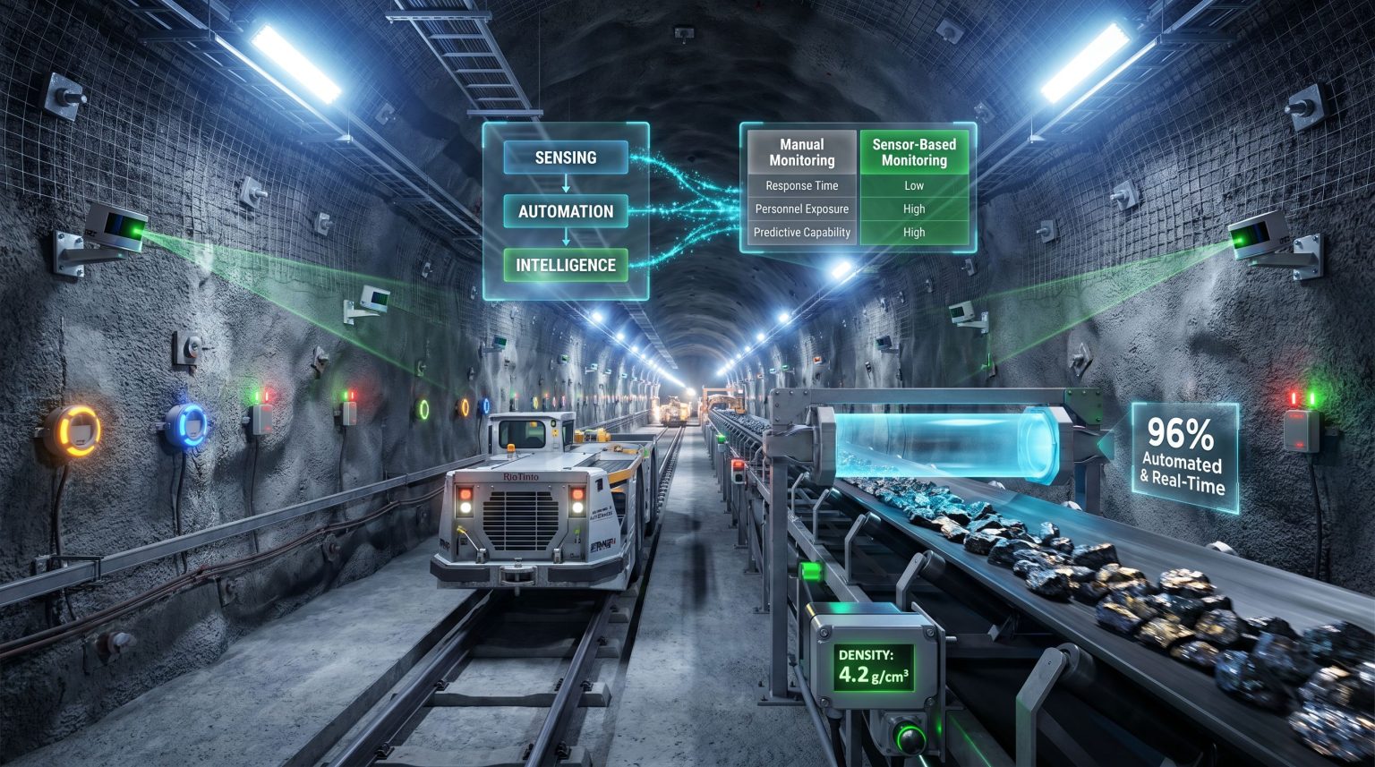 Sensors in Mining Automation: The Key to Success